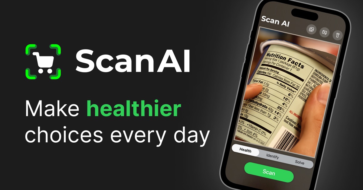Scan AI: food ingredients scanner and cosmetic checker